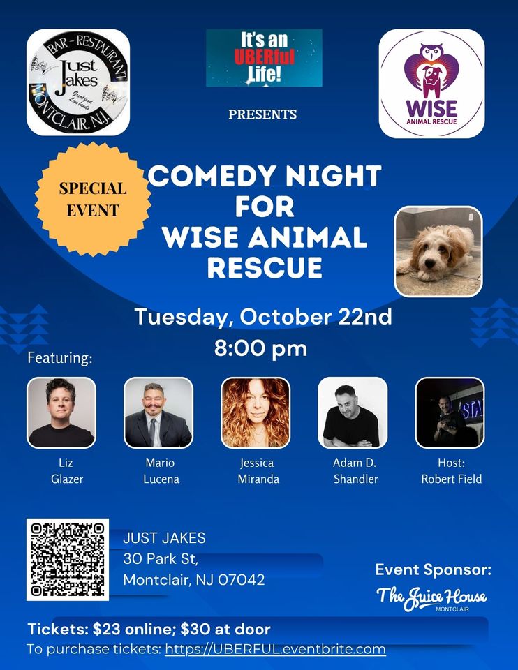 Comedy Night For Wise Animal Rescue | Wise Animal Rescue