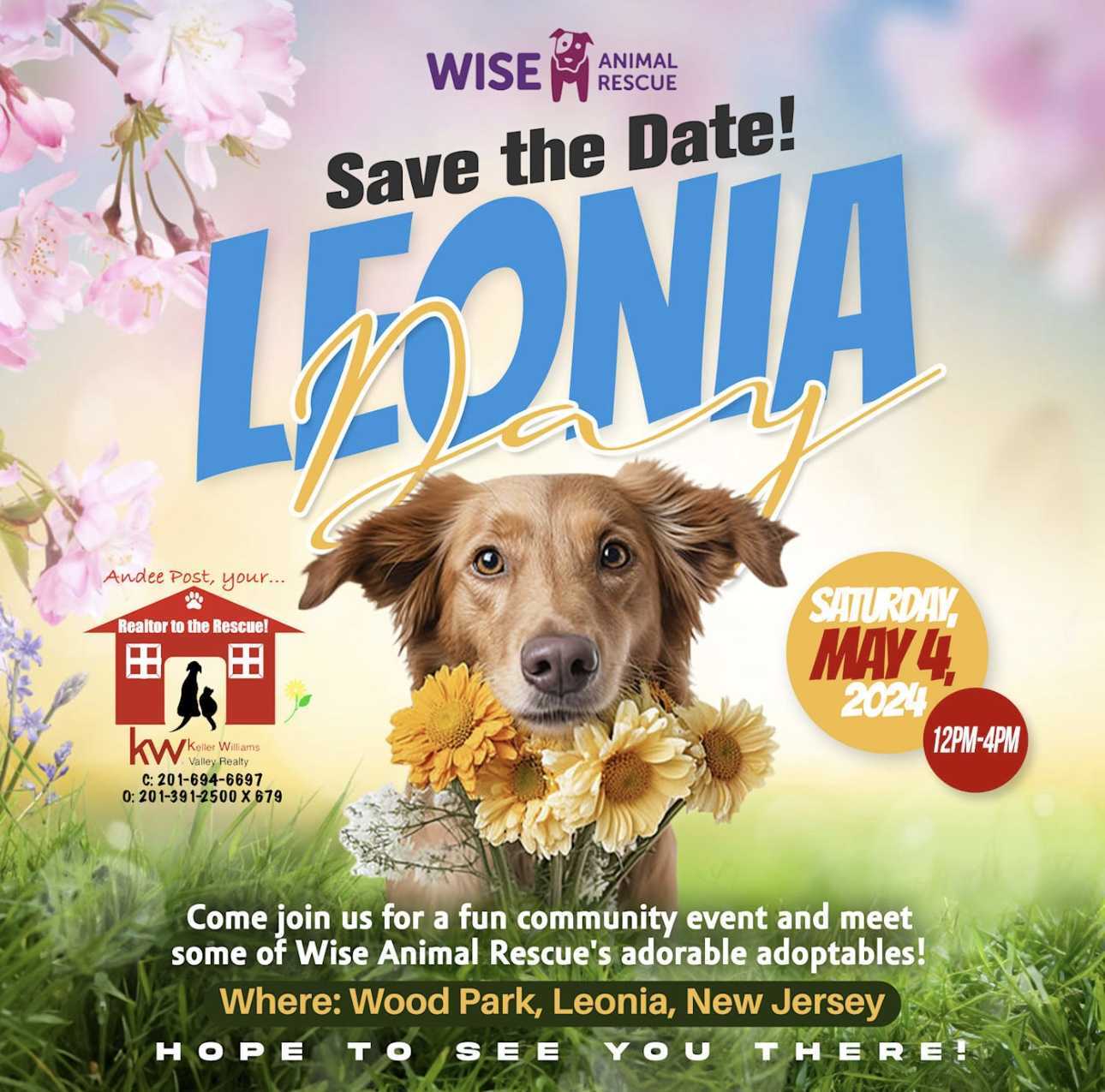 Leonia Day | Wise Animal Rescue